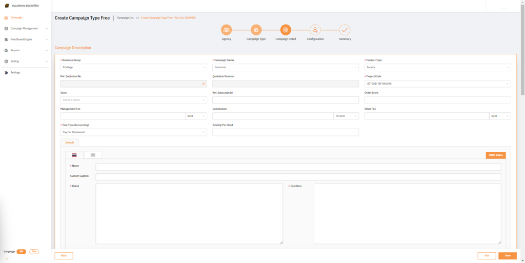 Campaign Management – Buzzebees SDK Document